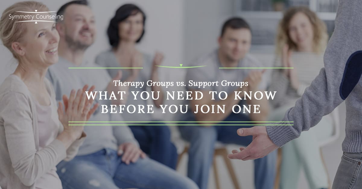 Therapy Chicago: Therapy Groups vs. Support Groups